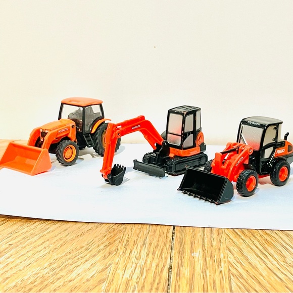 kubota | Toys | Kubota Construction Mini Vehicles Lot3 Popak 2 Die Cast ...